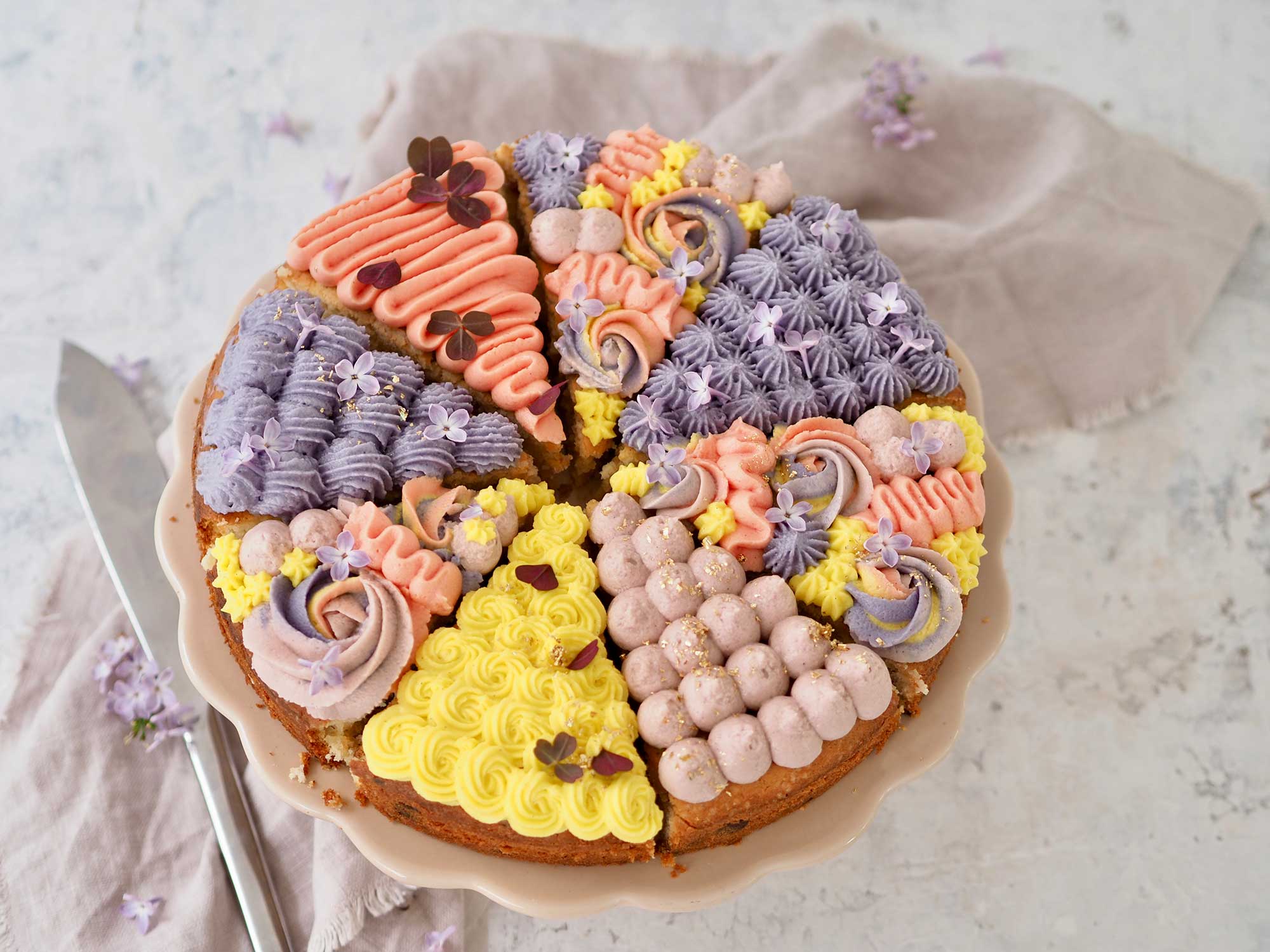 Sandkage m. lime og chokolade - Ditte Julie Jensen